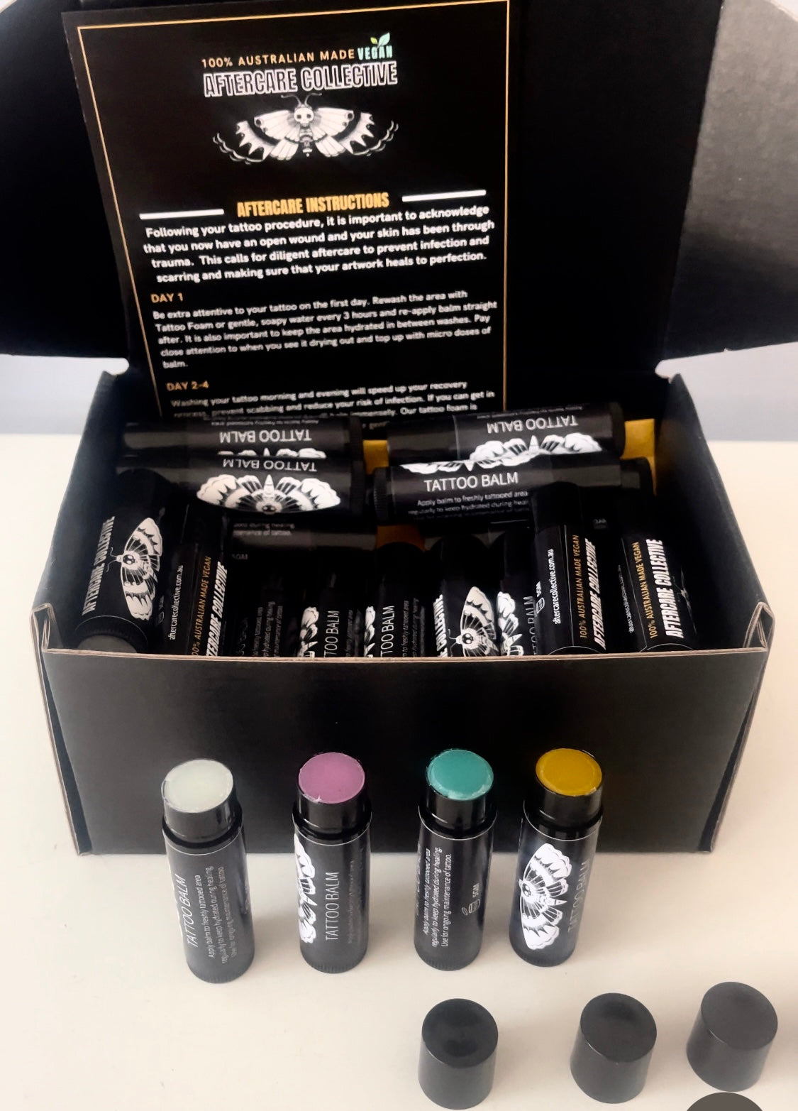 MIXED FLAVOUR STICK BALM BOX 25 – AFTERCARE COLLECTIVE